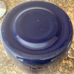 Fiesta | Dining | Fiesta Vintage Blue Ice Bucket With Lid Mid Century ...